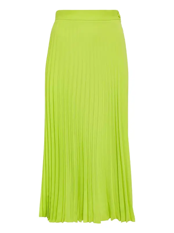 MAISON MARGIELA Pleated Midi Skirt - Green