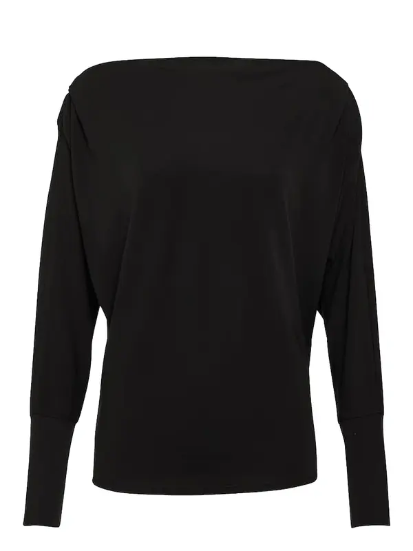 Velvet By Graham & Spencer Bess Jersey Top - Black