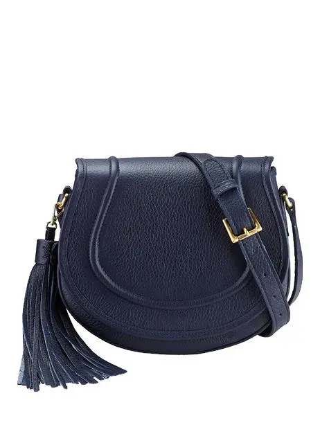 Gigi New York Jenni Saddle Bag - Navy
