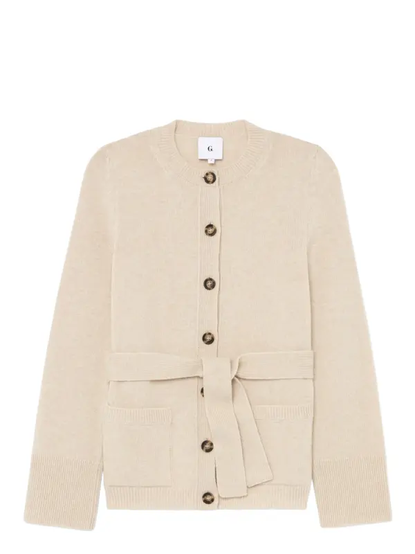 G. LABEL BY GOOP - G. Label Fine Knit Wool Cardigan
