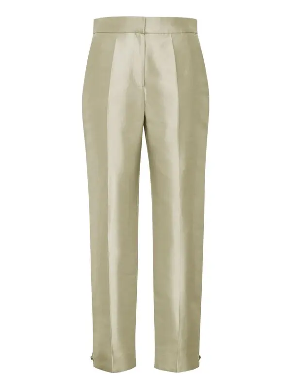 Adam Lippes Harper Tapered Trousers - Green
