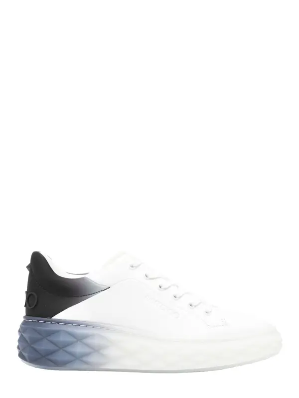 JIMMY CHOO Diamond Maxi Sneakers - White