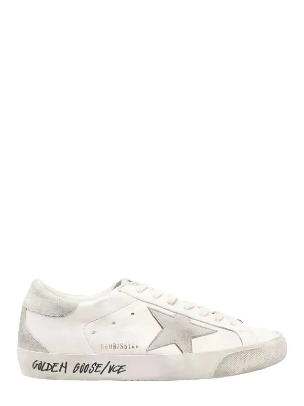 GOLDEN GOOSE Super-star Leather Sneakers - White