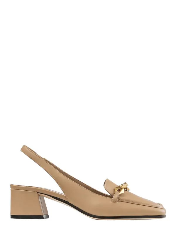 JIMMY CHOO 45mm Tilda Slingback Pumps - Neutrals