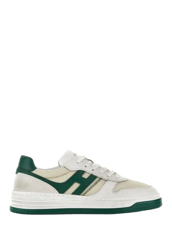 Hogan H630 Logo-patch Sneakers - White
