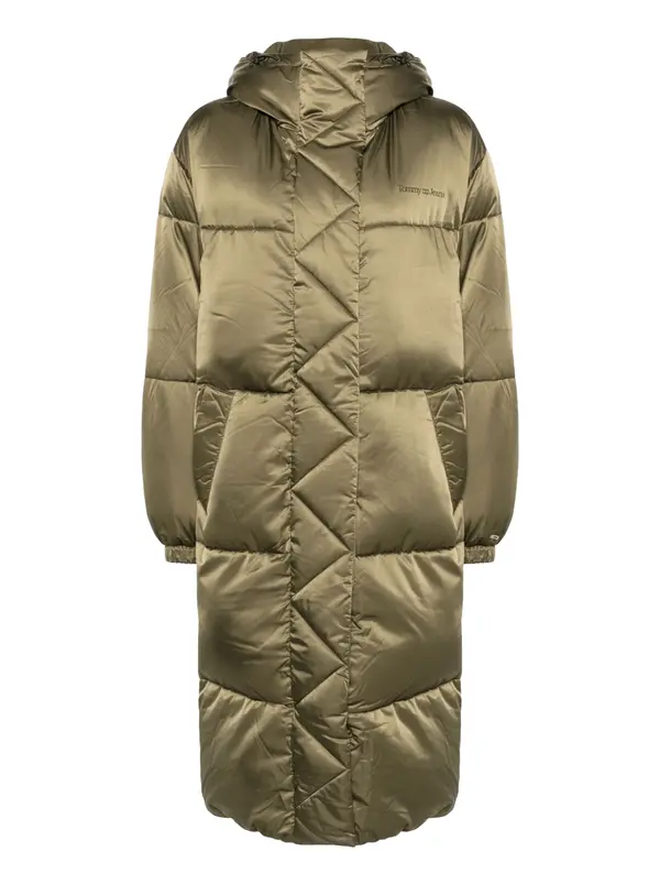 Tommy Hilfiger Hooded Padded Coat - Green