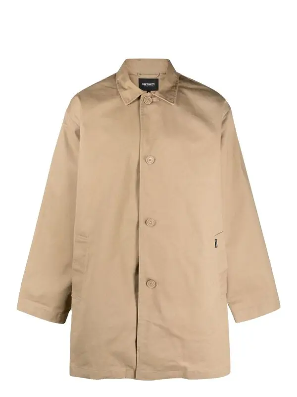 Carhartt Work In Progress Newhaven Single-breasted Coat - Neutrals
