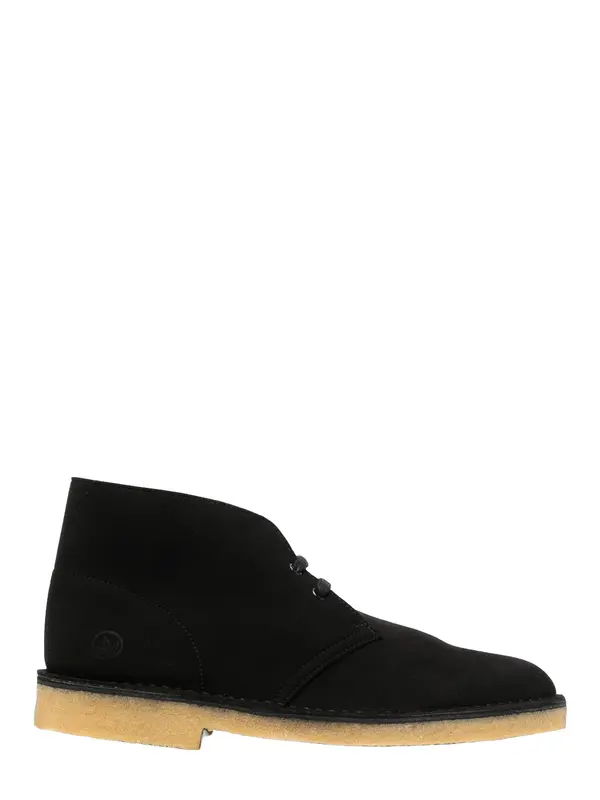 Clarks Desert Leather Lace-up Boots - Black