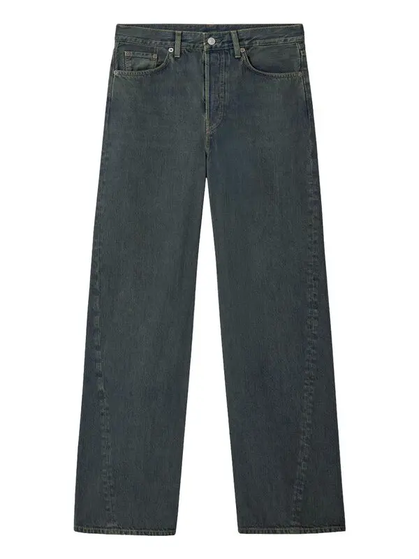 Cos Facade Straight-leg Jeans - Dark Blue