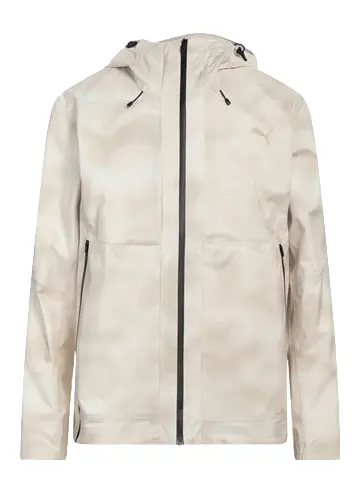 PUMA Polyester Windbreaker Jacket - Beige