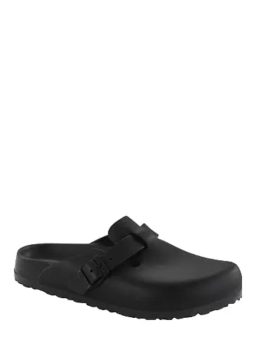 Pink Birkenstock Boston Eva Clogs - Black