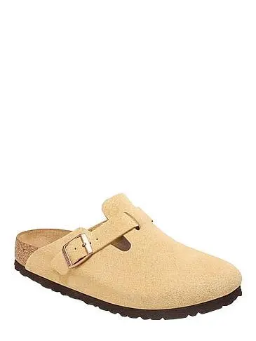 Pink Birkenstock Boston Clogs - Beige