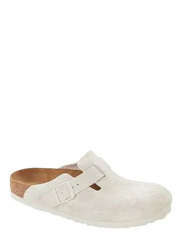 Pink Birkenstock Boston Clogs - White,ivory