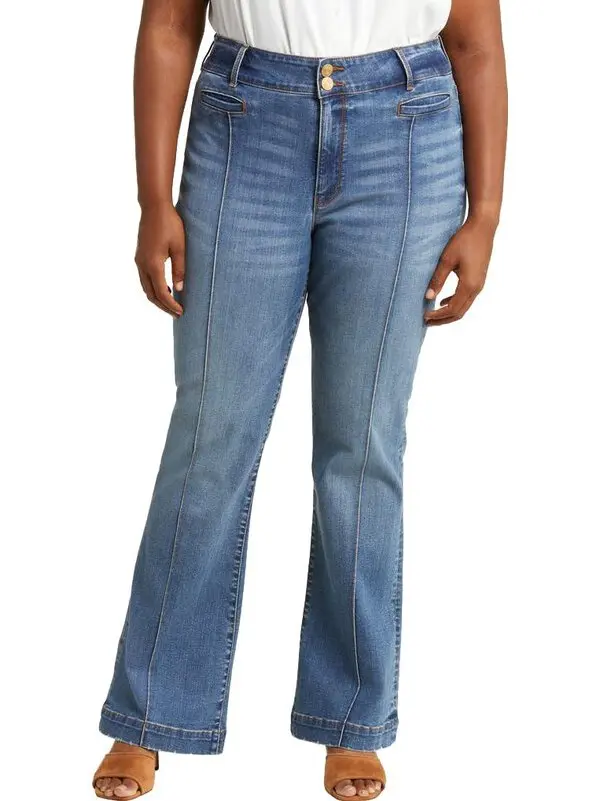 Kut From The Kloth Ana High Waist Flare Jeans - Custom