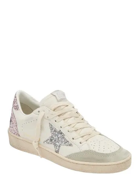 GOLDEN GOOSE Ball Star Low-top Sneakers - Ice/white