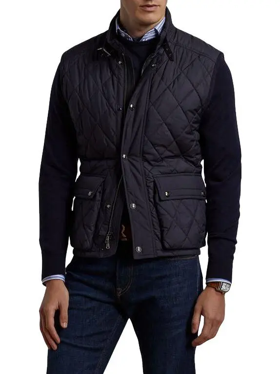 Ralph Lauren Leyland Quilted Vest - Classic Chairman Navy