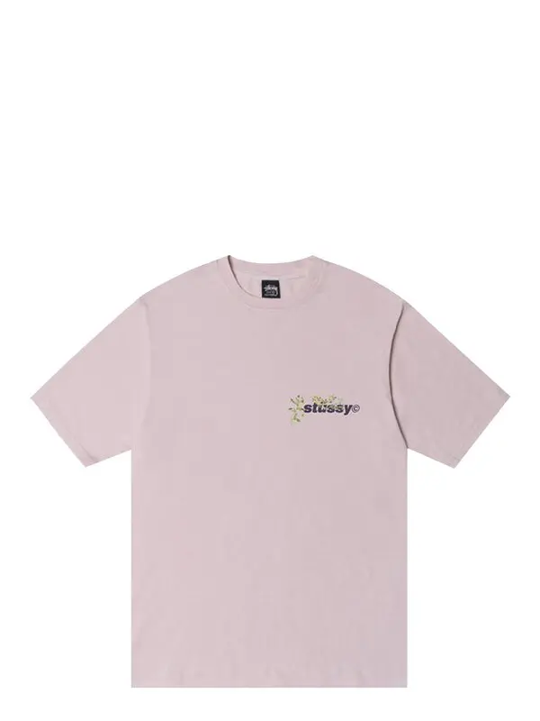 StÜssy Bokay Pigment Dyed Tee 'blush - Pink