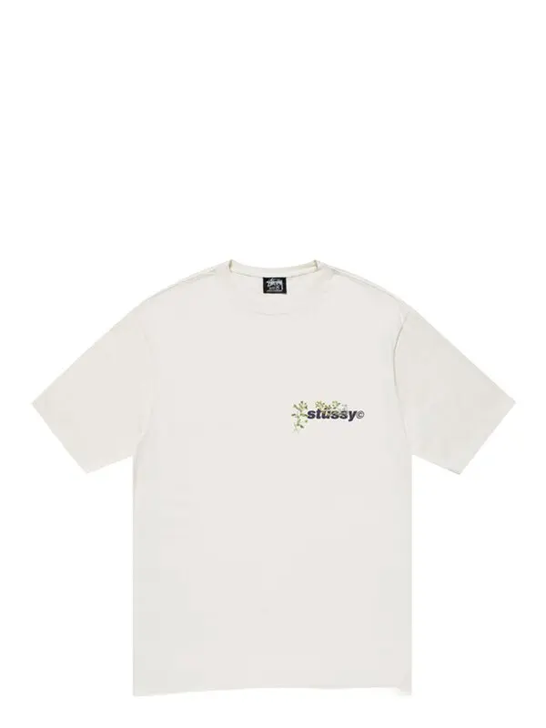 StÜssy Bokay Pigment Dyed Tee 'natural - White