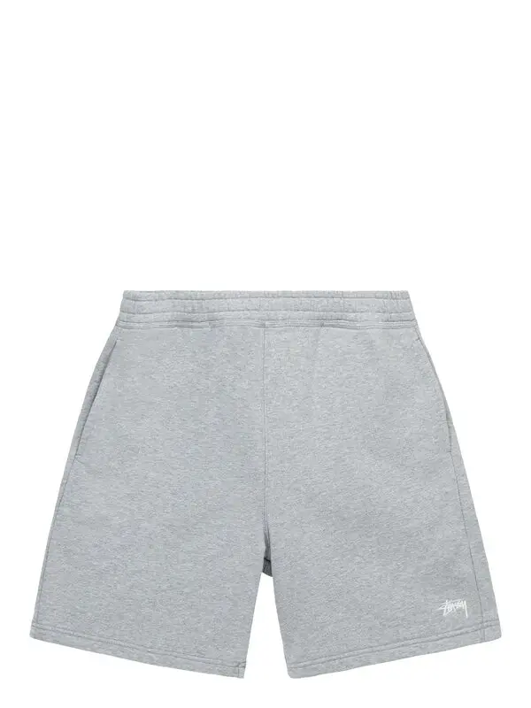 StÜssy Overdyed Stock Logo Short - Grey