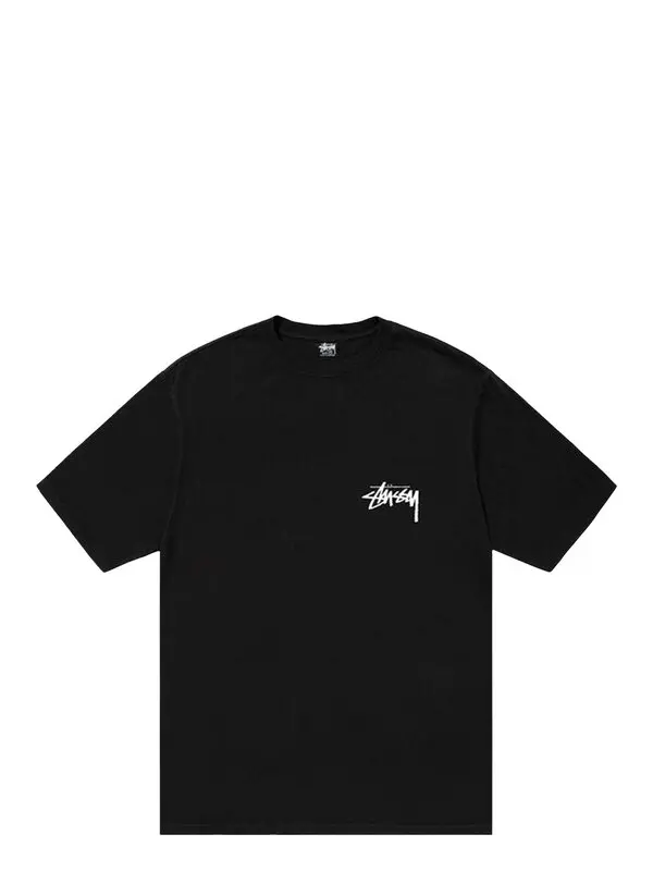 StÜssy Club Crown Pigment Dyed Tee - Black