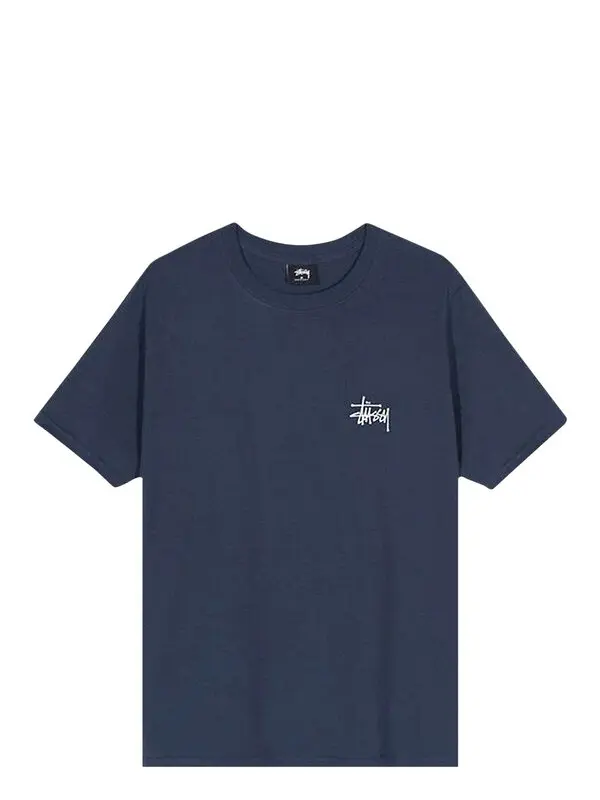 StÜssy Basic Tee 'navy - Blue