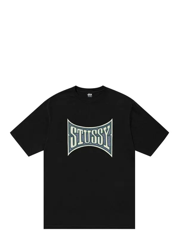 StÜssy Champion Pigment Dyed Tee - Black