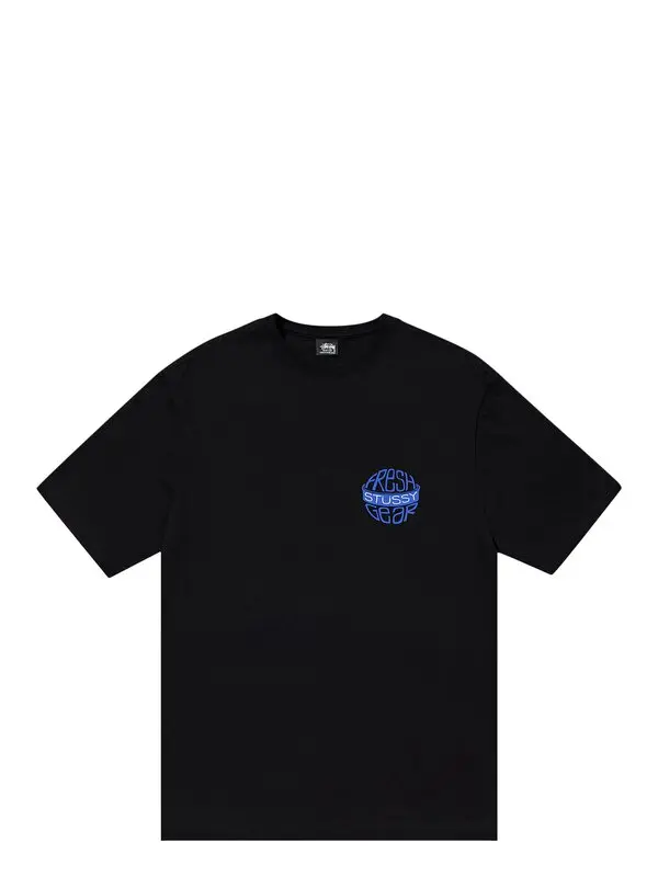StÜssy Fresh Gear Tee - Black