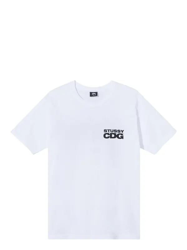 StÜssy X Comme Des Garçons Surfman T-shirt - White