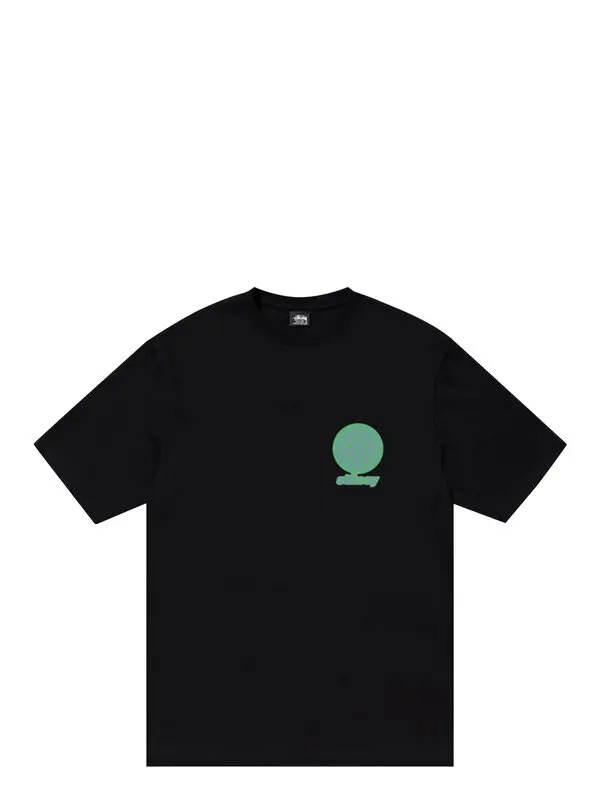 StÜssy 8 Ball Grid Tee - Black