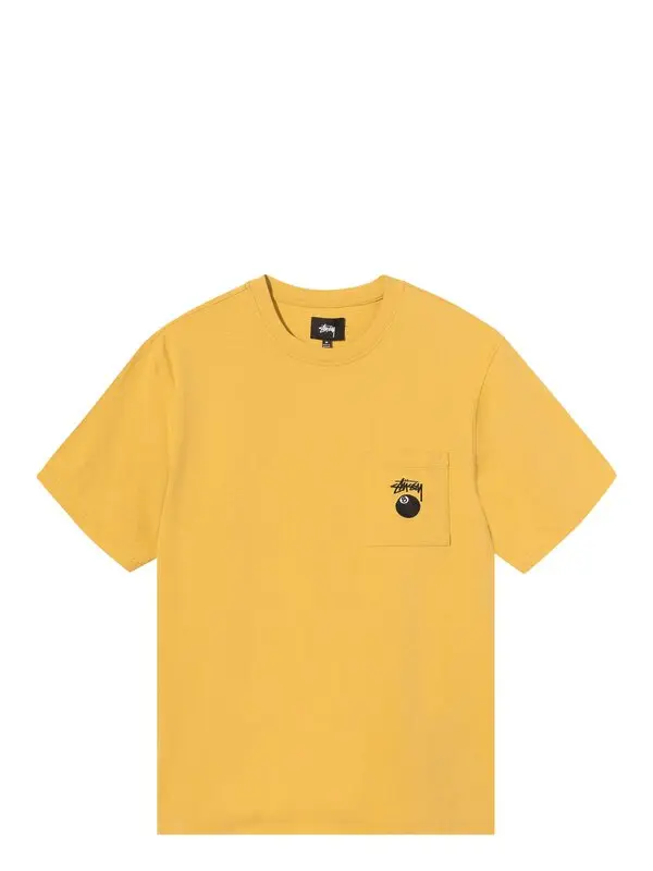 StÜssy 8 Ball Pocket Crew 'mustard - Yellow