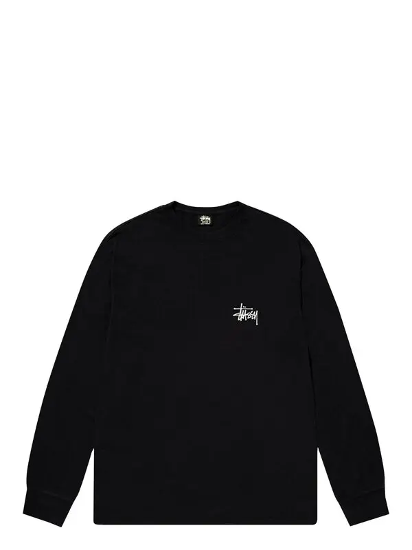 StÜssy Basic Long-sleeve Tee - Black