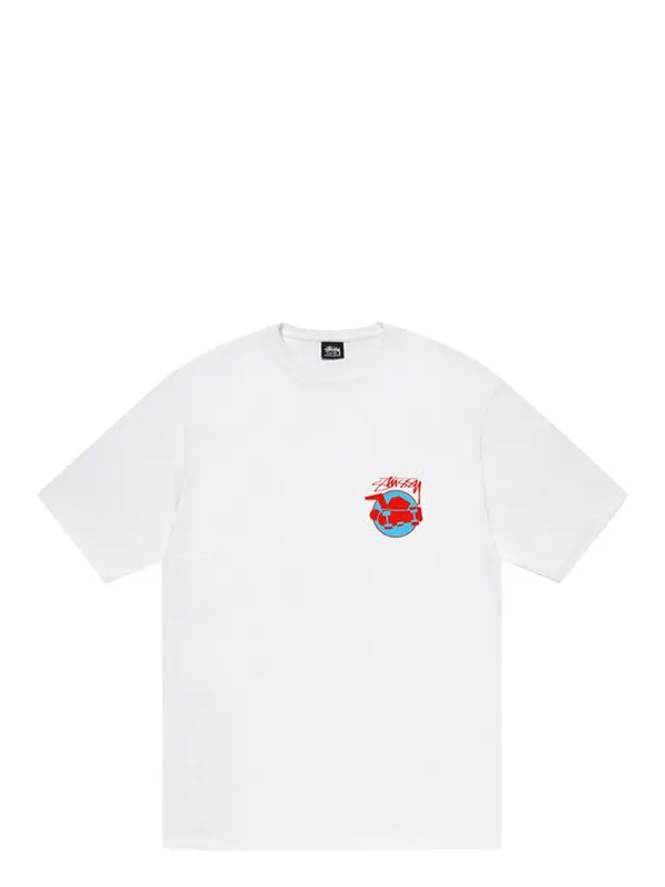 StÜssy Skateman Tee - White