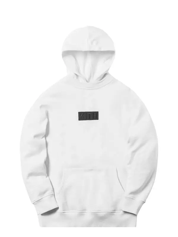 Kith Classic Logo Williams Ii Hooded Sweatshirt - White