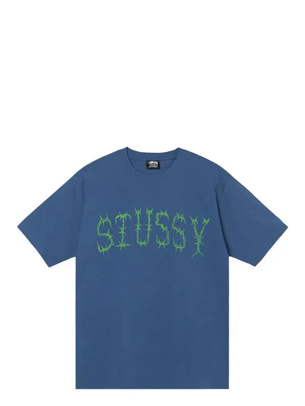 StÜssy Barb Tee 'midnight - Blue