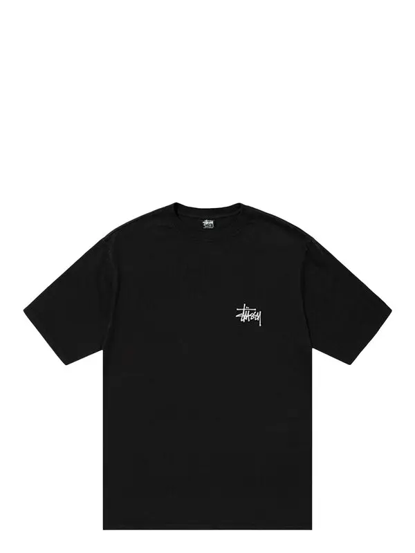 StÜssy Basic Pigment Dyed Tee - Black
