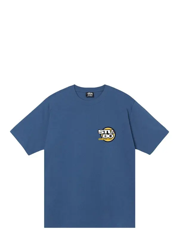 StÜssy Hot 80 Tee 'midnight - Blue