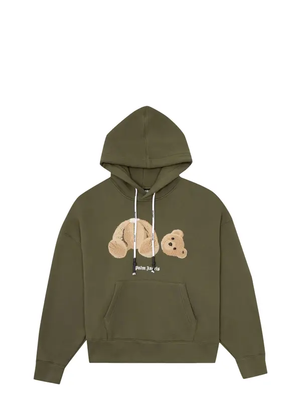 Palm Angels Bear Hoodie - Green