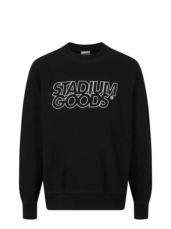STADIUM GOODS® Big Apple Crew-neck Sweatshirt - Black