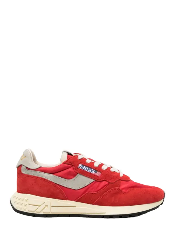 AUTRY Reelwind Suede Sneakers - Red