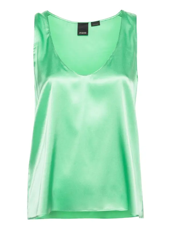 Pinko Sleeveless Top - Green