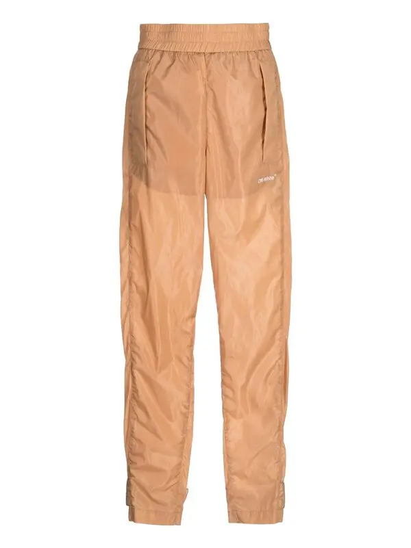 Off-White Logo-print Track Pants - Brown