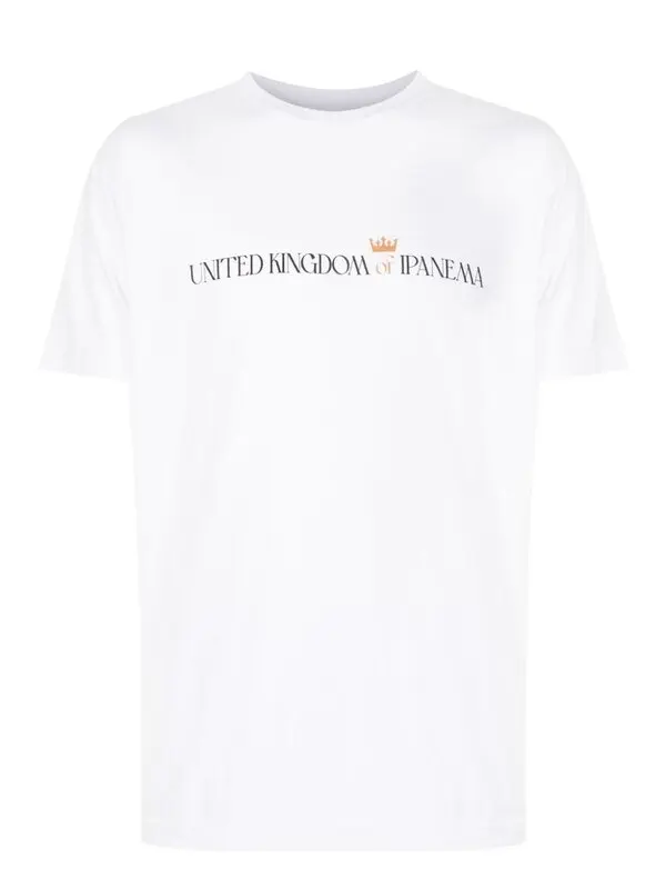 OSKLEN Vintage United Kingdom Cotton T-shirt - White