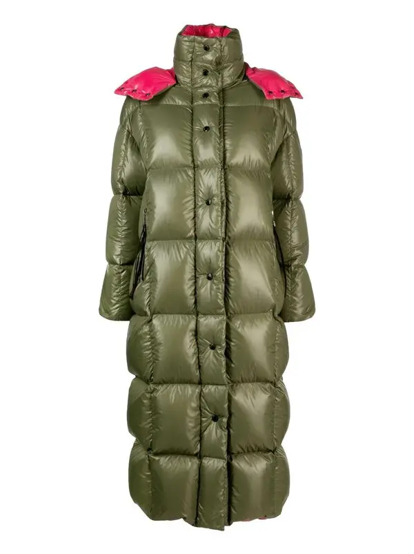 Moncler Parnaiba Quilted Coat - Green
