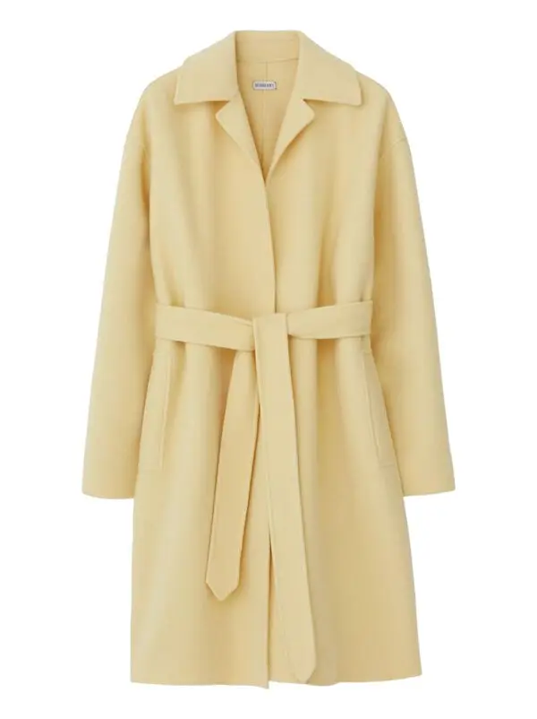 Burberry Cashmere Wrap Coat - Neutrals