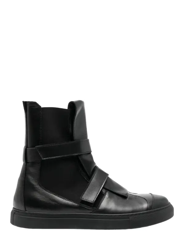 NICOLAS ANDREAS TARALIS Touch-strap High-top Sneakers - Black