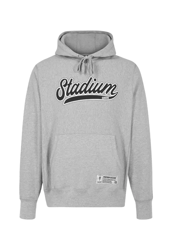 STADIUM GOODS Script Logo Hoodie - Grey