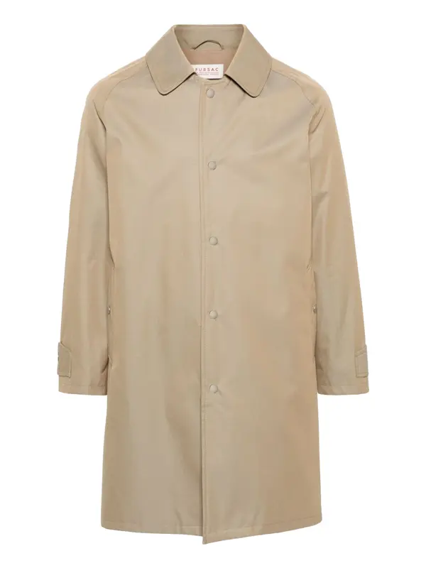 FURSAC Water-repellent Cotton Coat - Neutrals