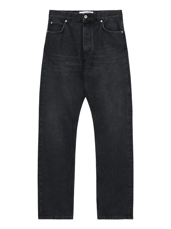 Loewe Mid-rise Straight Leg Jeans - Black