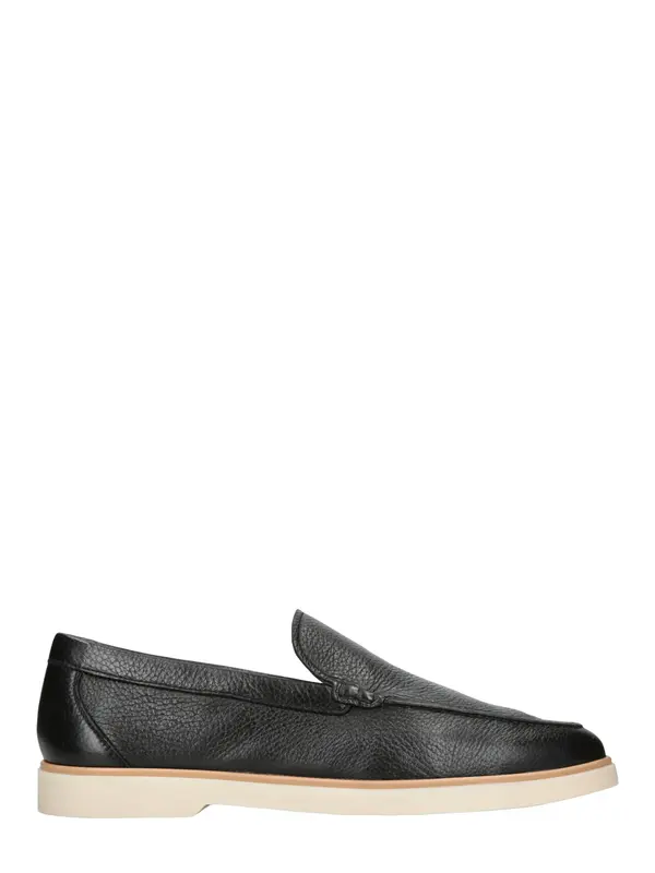Magnanni Leather Altea Loafers - Black