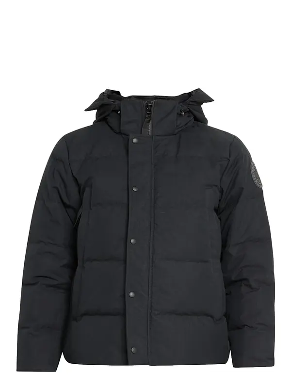 Canada Goose Coated Wyndham Label Parka - Black